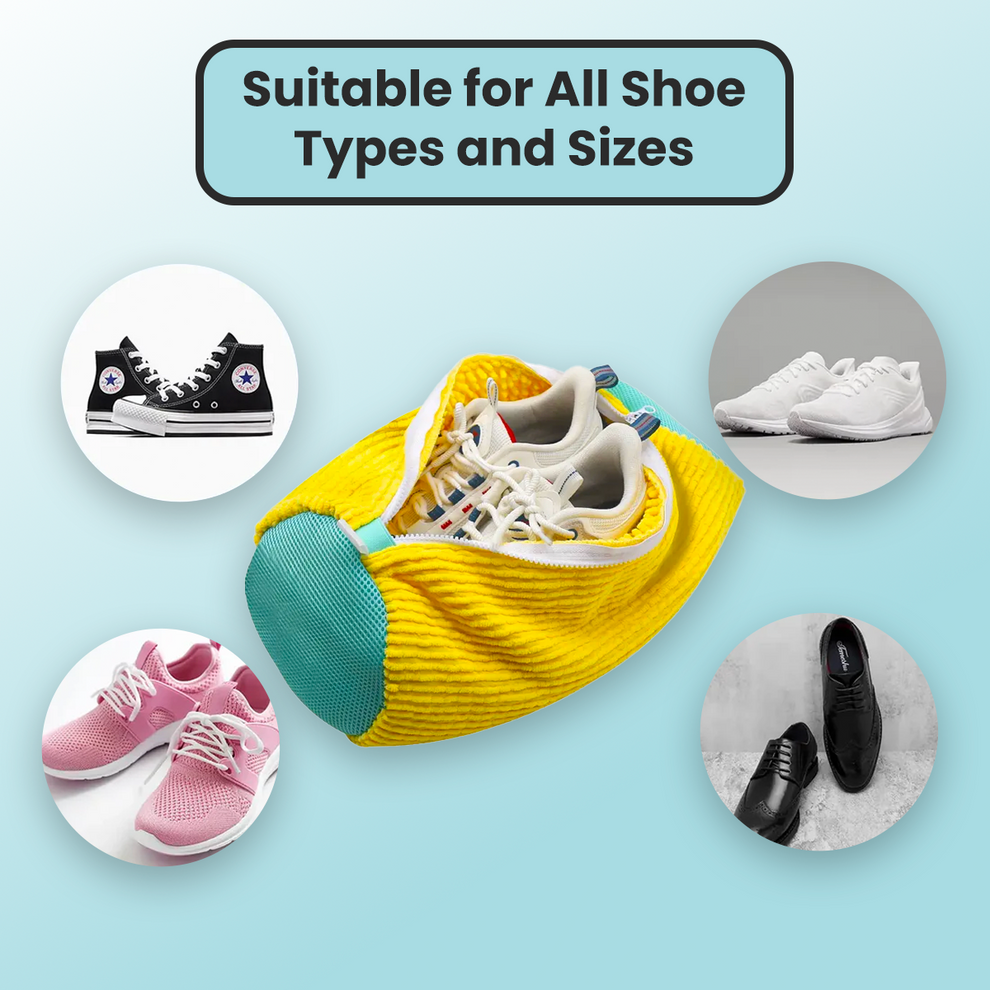 Shiny Steps™ Laundry Shoe Bag – Shiny Wipes™